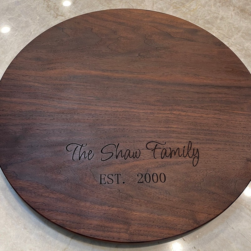 Personalized Lazy Susan - Etsy