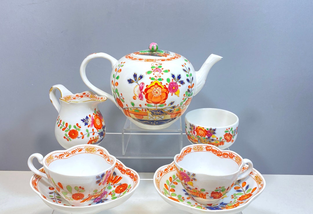 Antique Meissen Tea Service With Oriental Style Decoration, 1st Choice ...