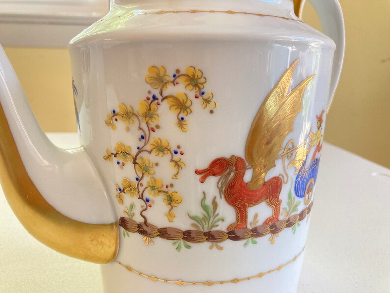 Tiffany & Co. Le Tallec France Porcelain Tea Service in Cirque Chinois ...