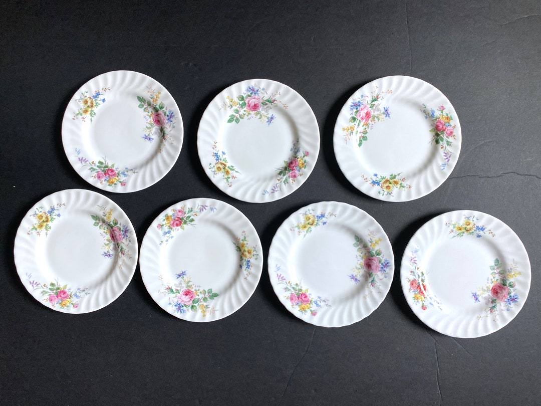 Set 7 X Royal Doulton "arcadia" Pattern No H4802 Bread and Butter ...