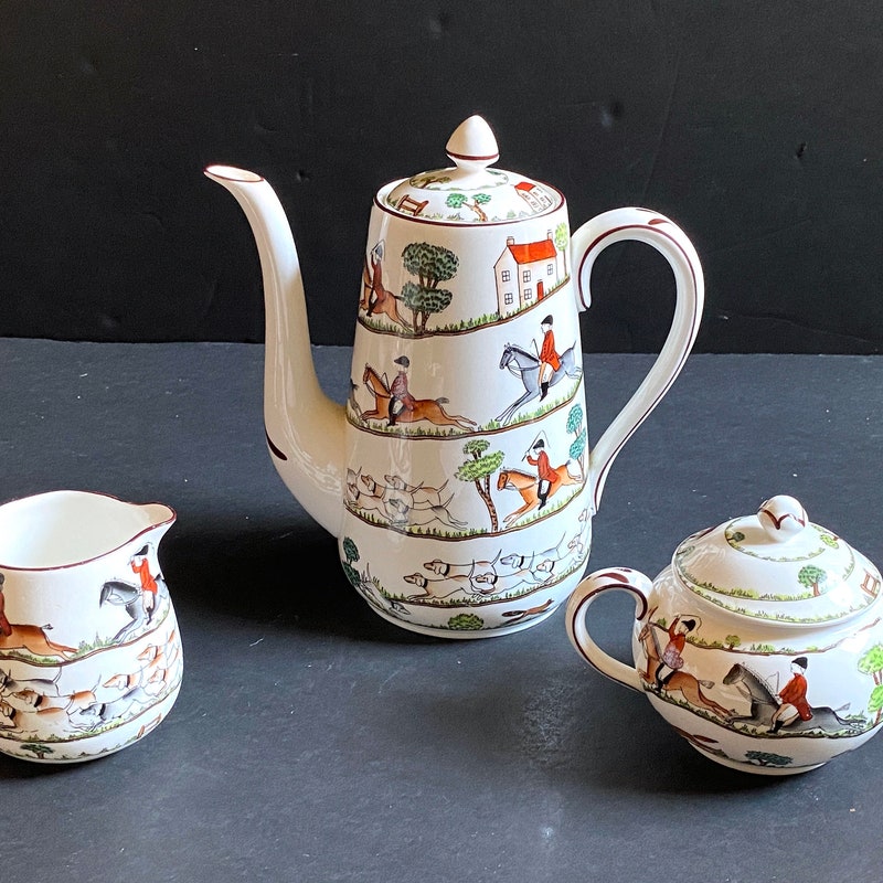 Hunting Scene - Etsy