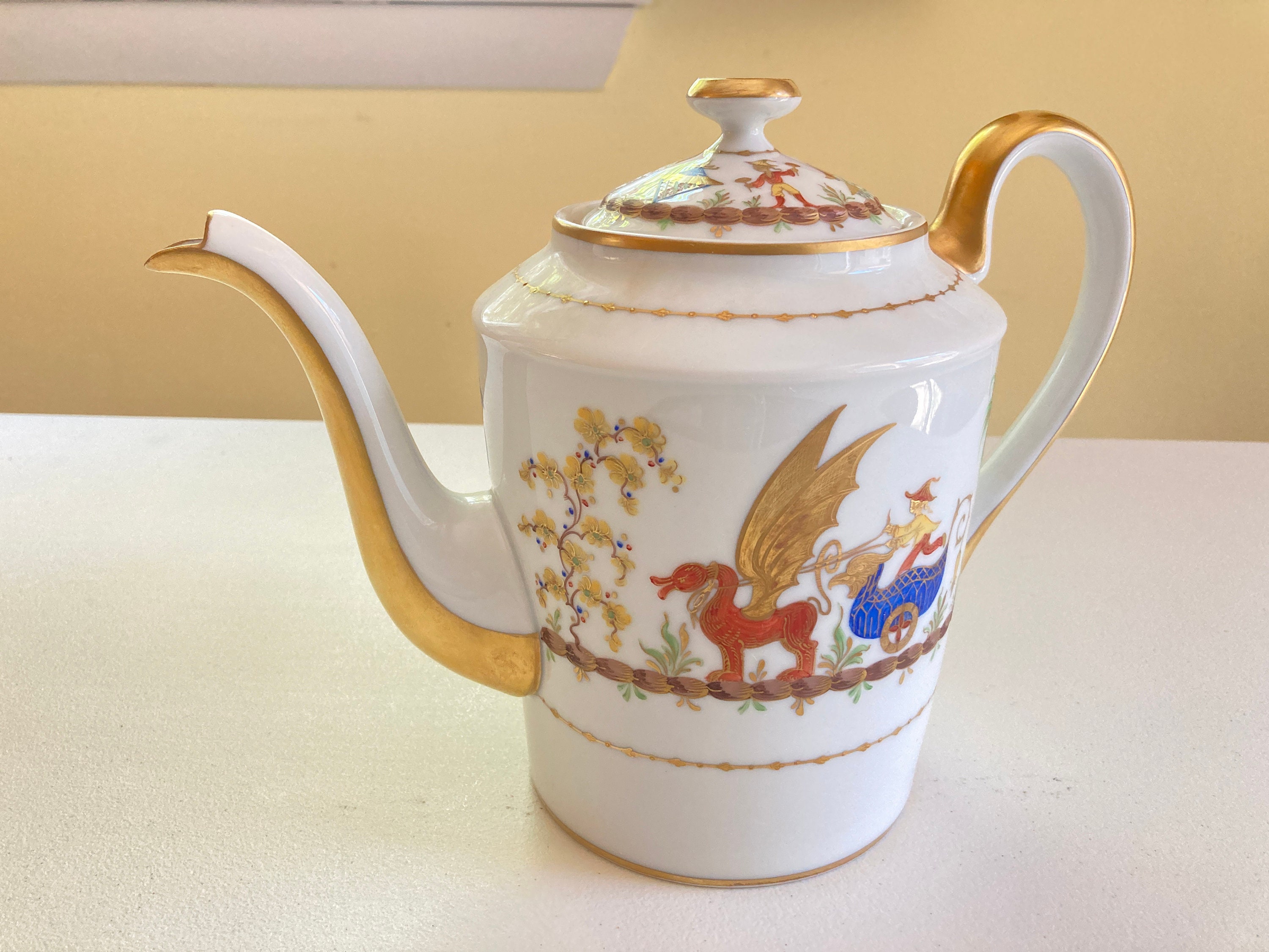 Tiffany & Co. Le Tallec France Porcelain Tea Service in Cirque Chinois ...