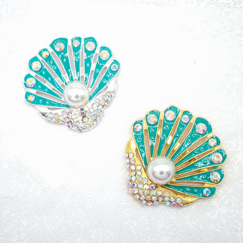 Seashell Brooch - Etsy