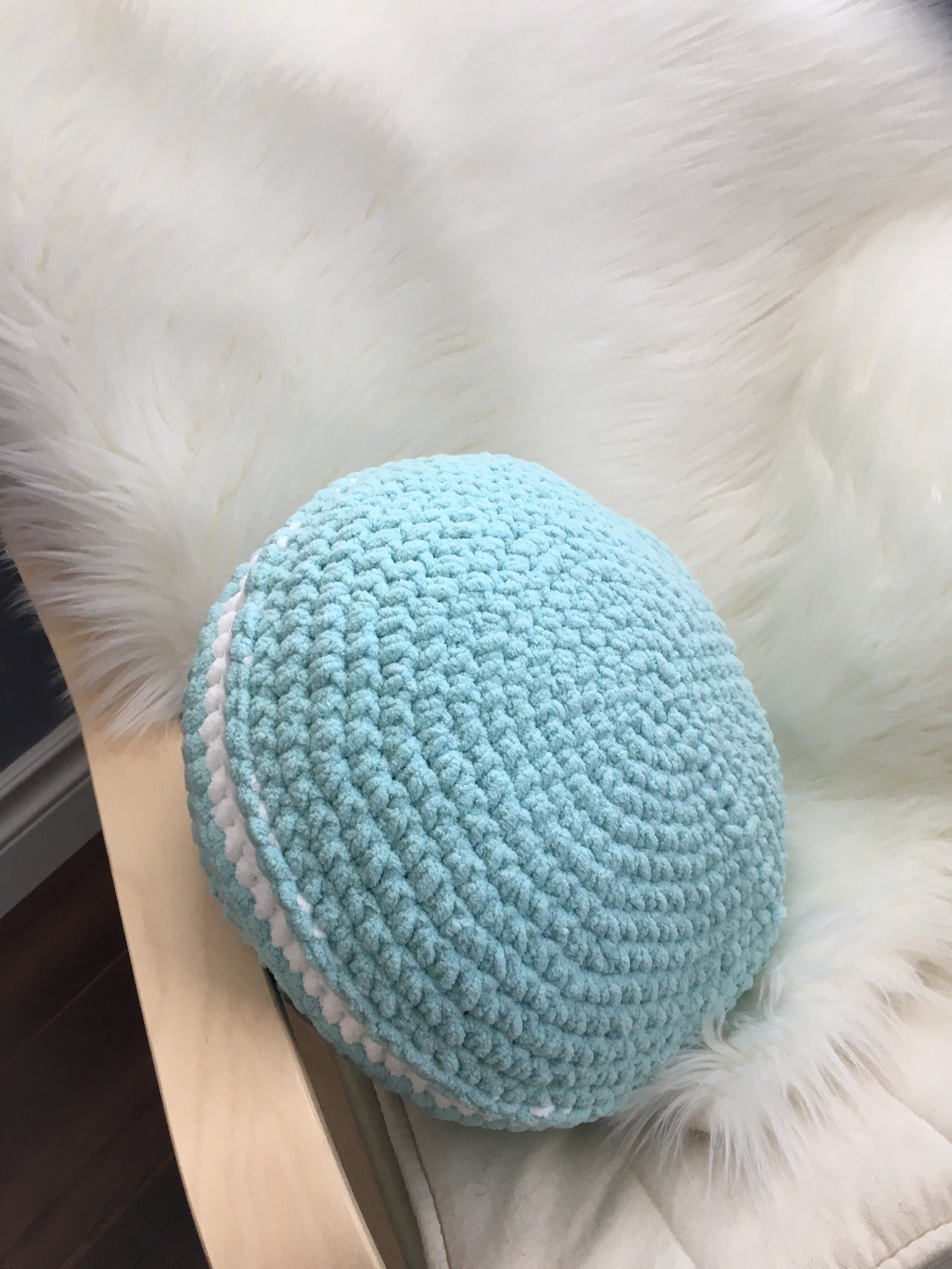 PDF PATTERN French Macaron Pillow PDF Crochet Pattern | Etsy