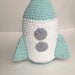 Crochet Rocket Ship Pattern to the Moon Rocket Ship Crochet Pattern ...