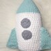 Crochet Rocket Ship Pattern to the Moon Rocket Ship Crochet Pattern ...