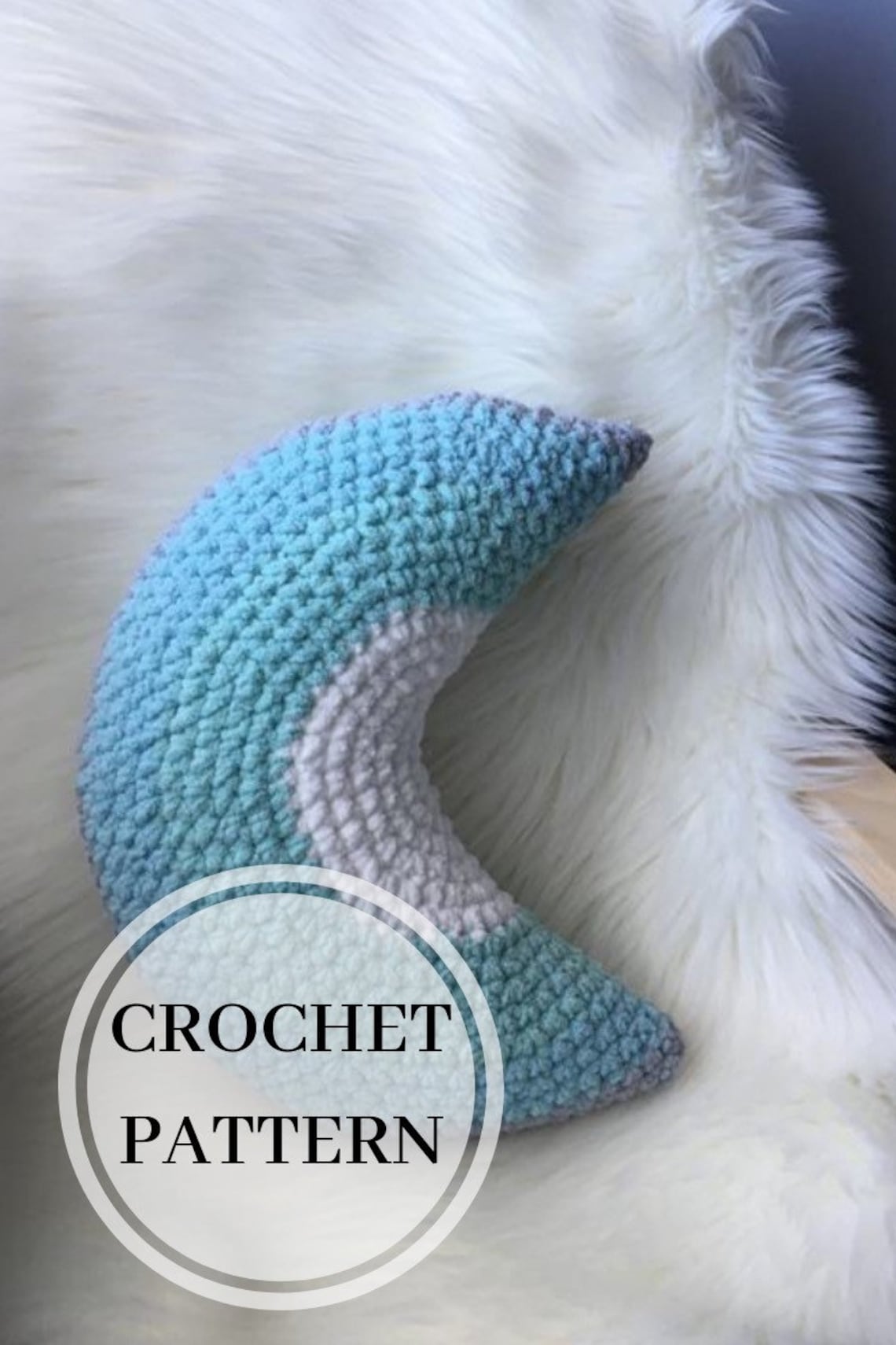 Crescent Moon Crochet Pattern PDF Crochet Pattern Crochet - Etsy