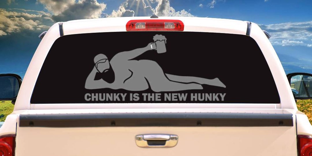 Dad Bod Decal, Dad Decals, Funny Dad Decals, Male Truck Decals, Truck ...