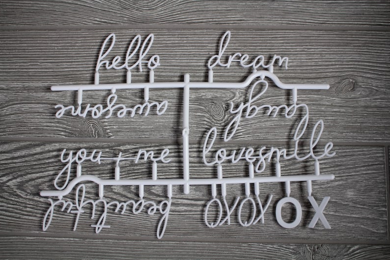 Letter Board Letters Share the Love Word Pack 2 Inches - Etsy