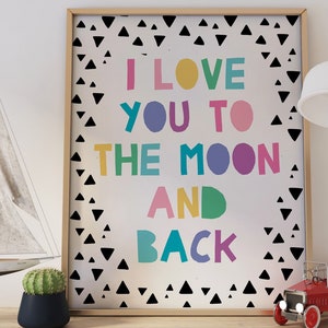 Learning Shapes Educational Poster, Pastel Polkadot Playroom Print ...