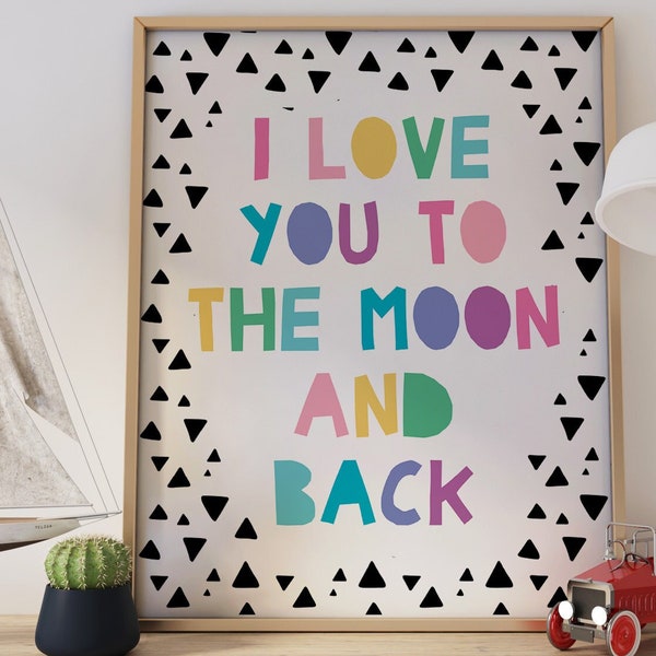 Learning Shapes Educational Poster, Pastel Polkadot Playroom Print ...