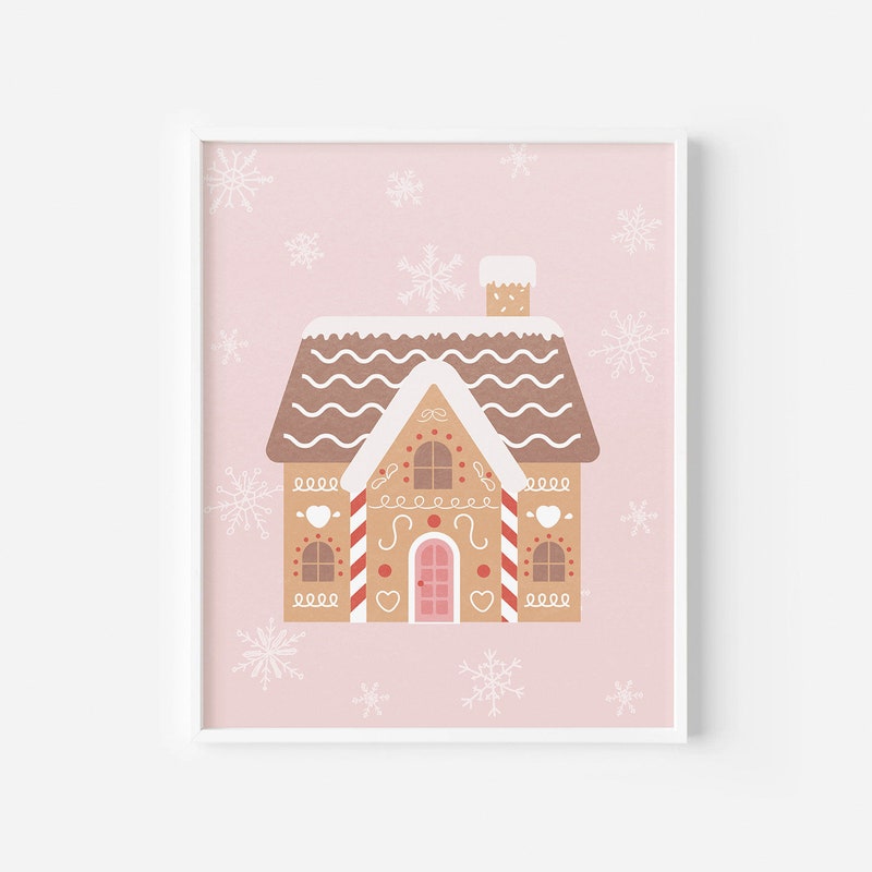 Gingerbread Wall Art - Etsy
