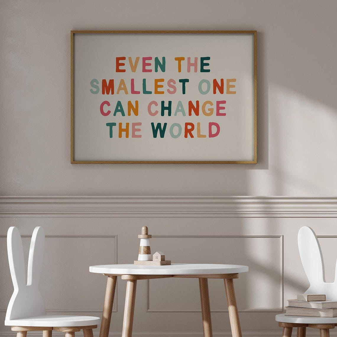 Even the Smallest One Can Change the World Printable Wall Art, Boho ...