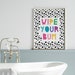 Wipe Your Bum, Bathroom Printable, Boys Bathroom Wall Art, Bathroom ...