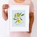 Squeeze the Day Lemon Art Printable, Lemon Artwork, Summer Decor for ...