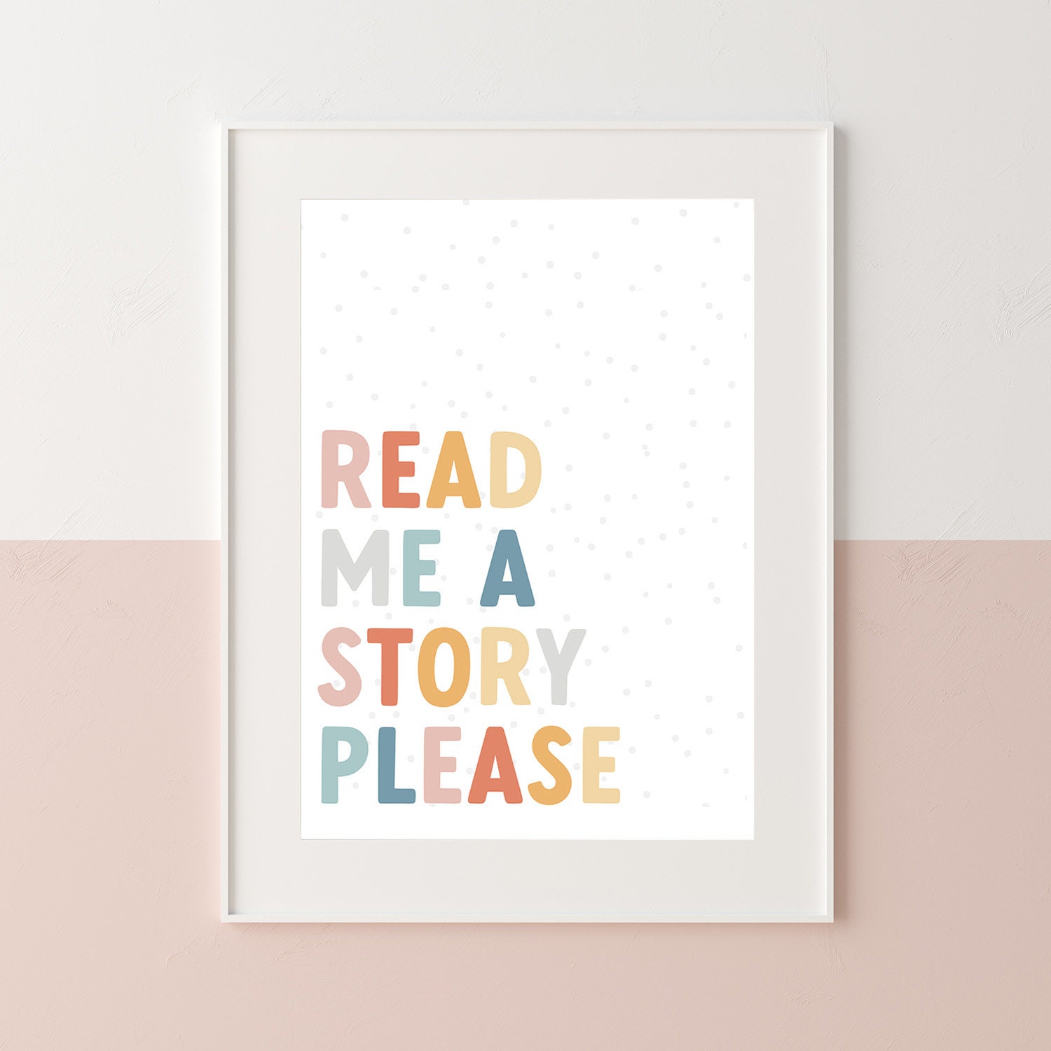 Read Me A Story Please Printable, Let's Read Print, Let's Read Sign ...