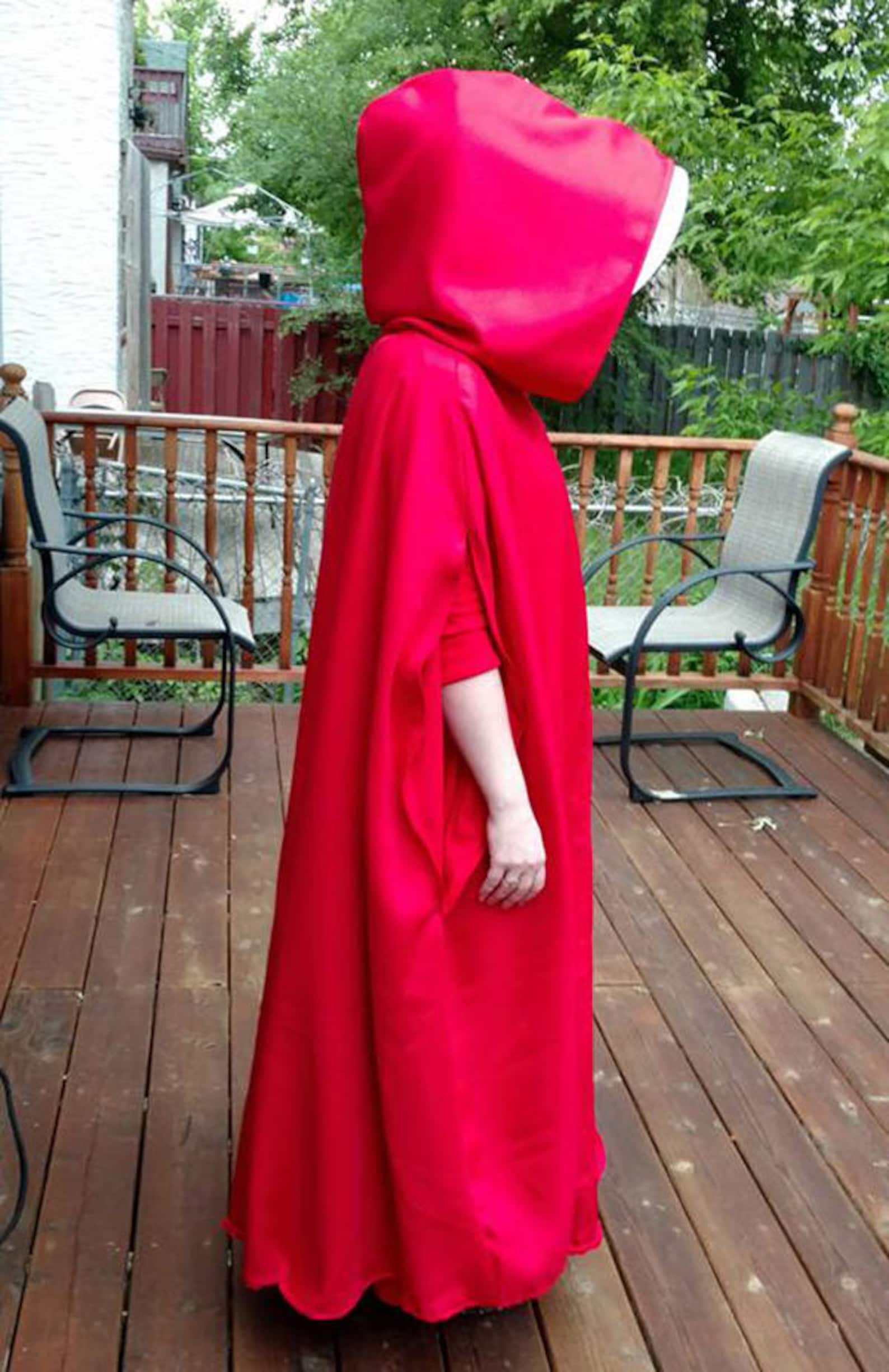 Handmaid's Tale Inspired Cloak DIGITAL DOWNLOAD PDF Pattern & Sewing ...