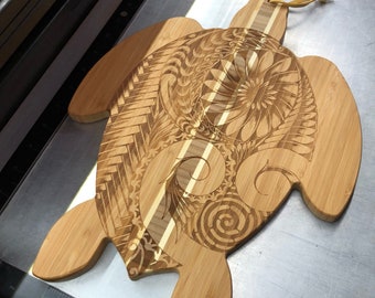 Sea Turtle Cutting Board - Etsy