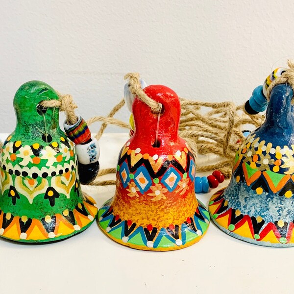 Clay Bells - Etsy