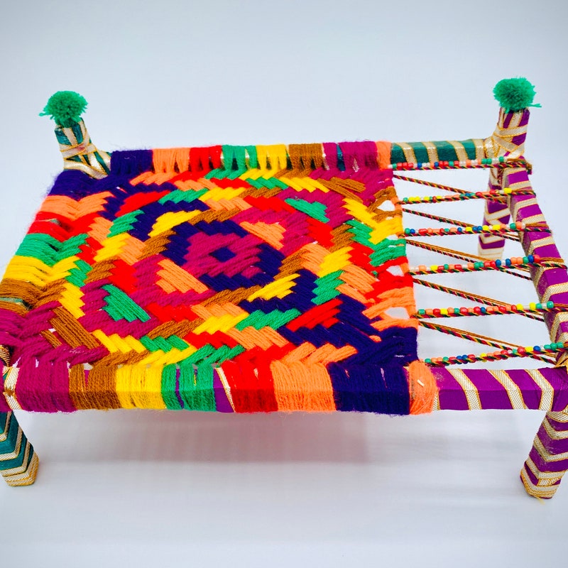 Handmade Charpai Woven Bed - Etsy