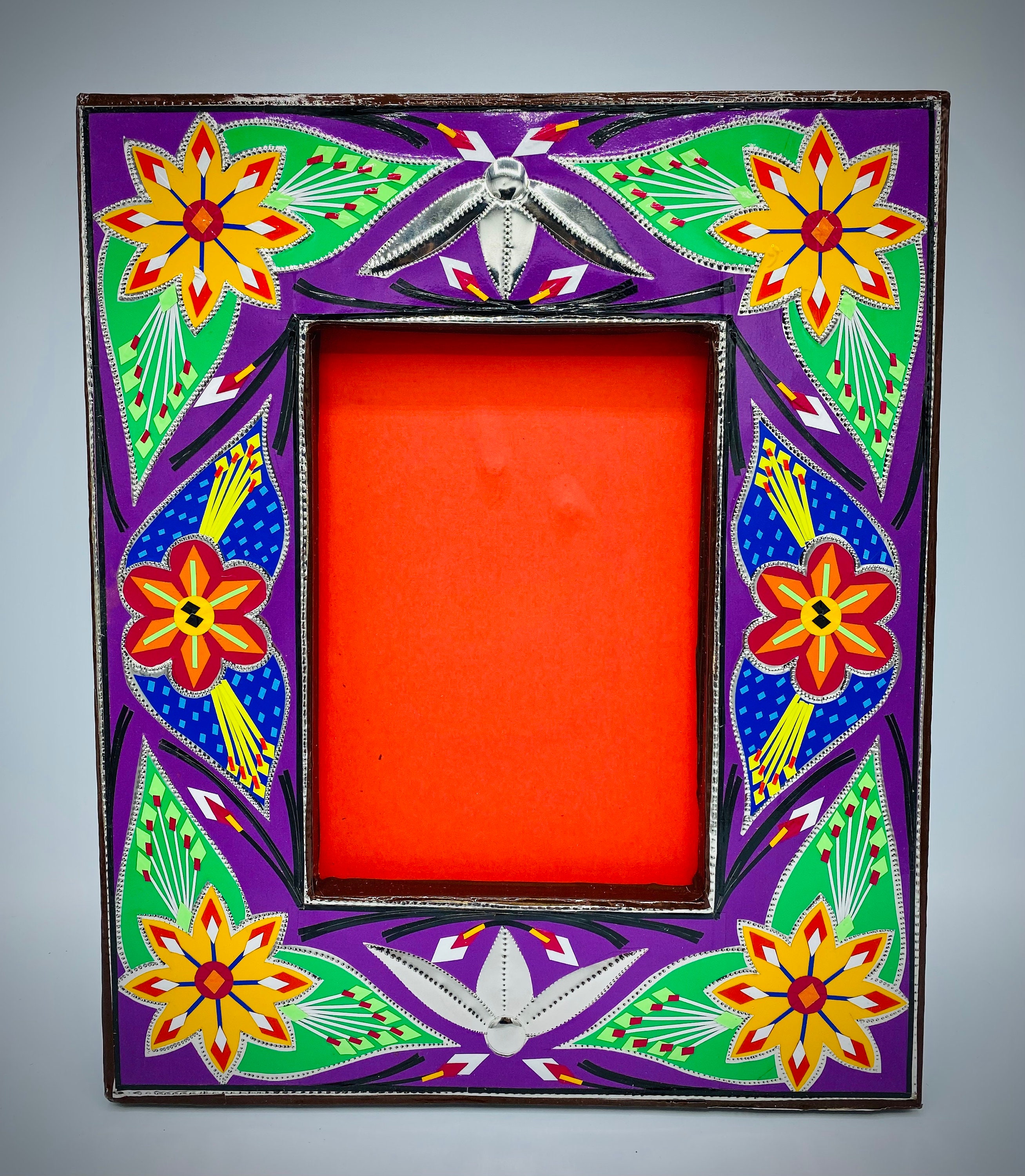 Hand Painted Truck Art Photo Frame | Etsy