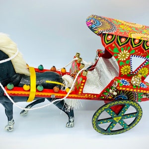 Hand Painted Truck Art Horse Carriage taanga - Etsy