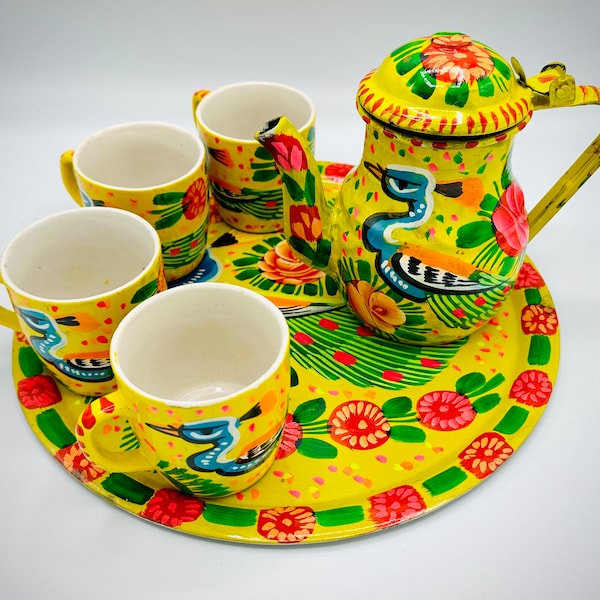 Teapot and Cup Set - Etsy