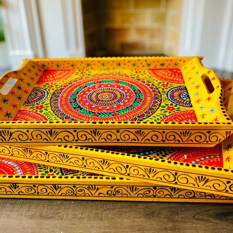 Pakistani Truck Art Tray - Etsy