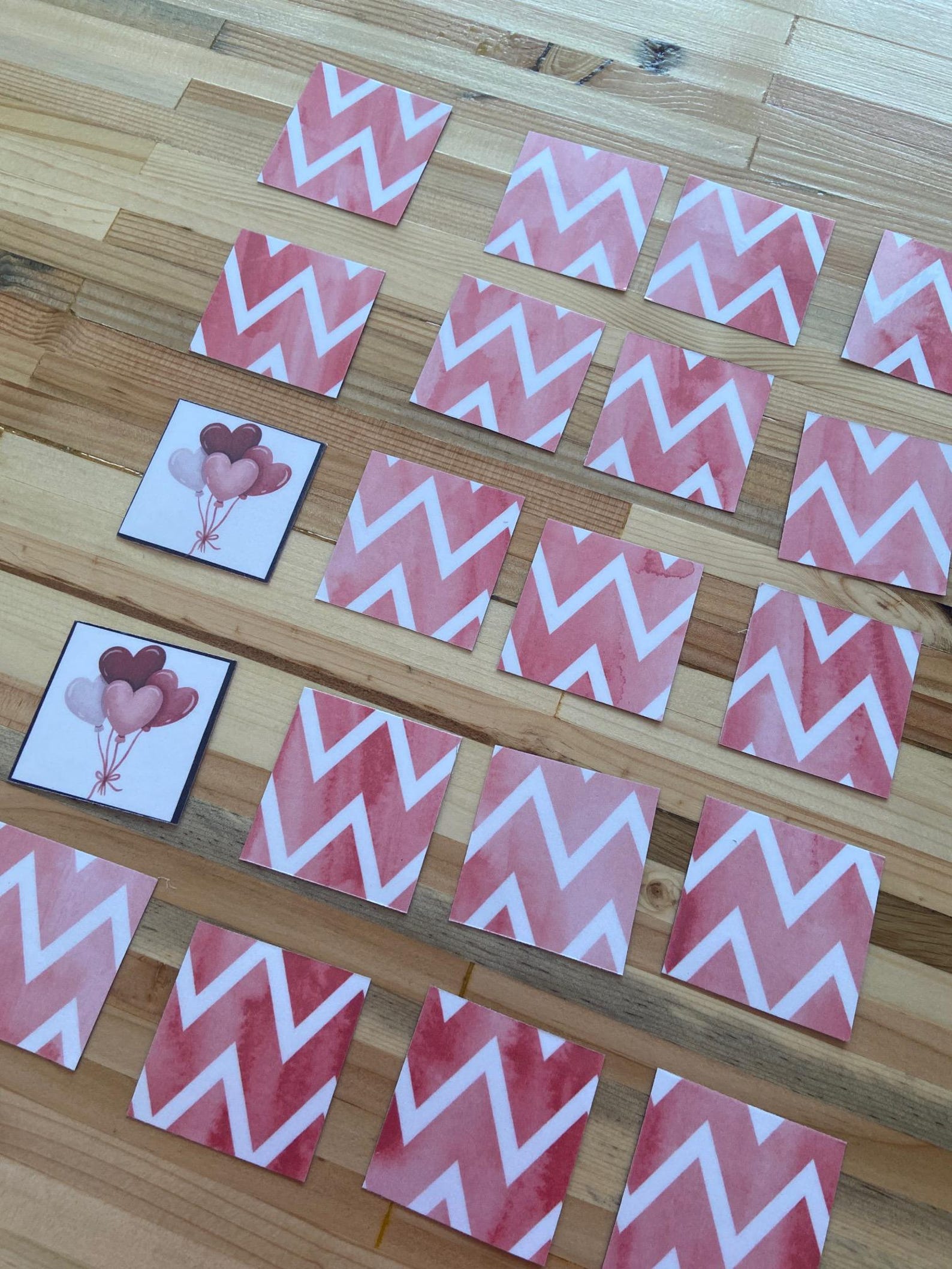 Printable Valentine Memory Match Game for School or Home Parties - Etsy