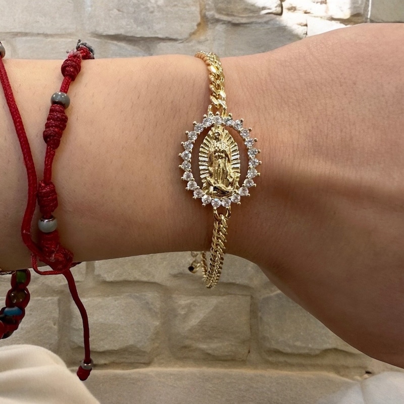 Virgin Mary Bracelet - Etsy