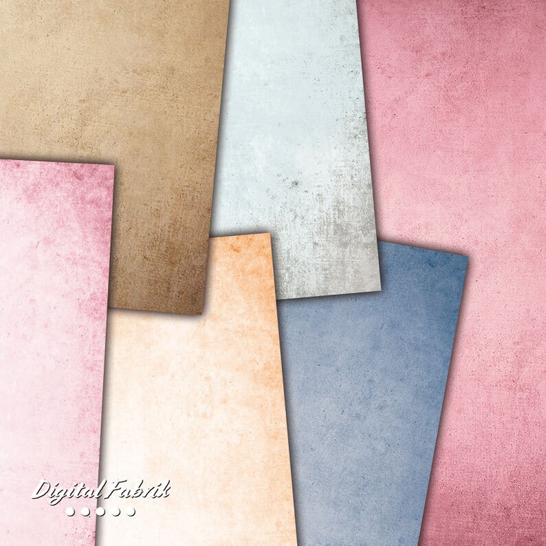 Old & Rustic Parchment Scrapbook Paper 12 Digital Papers - Etsy