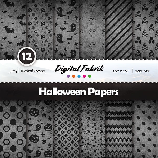 Halloween 12x12 - Etsy