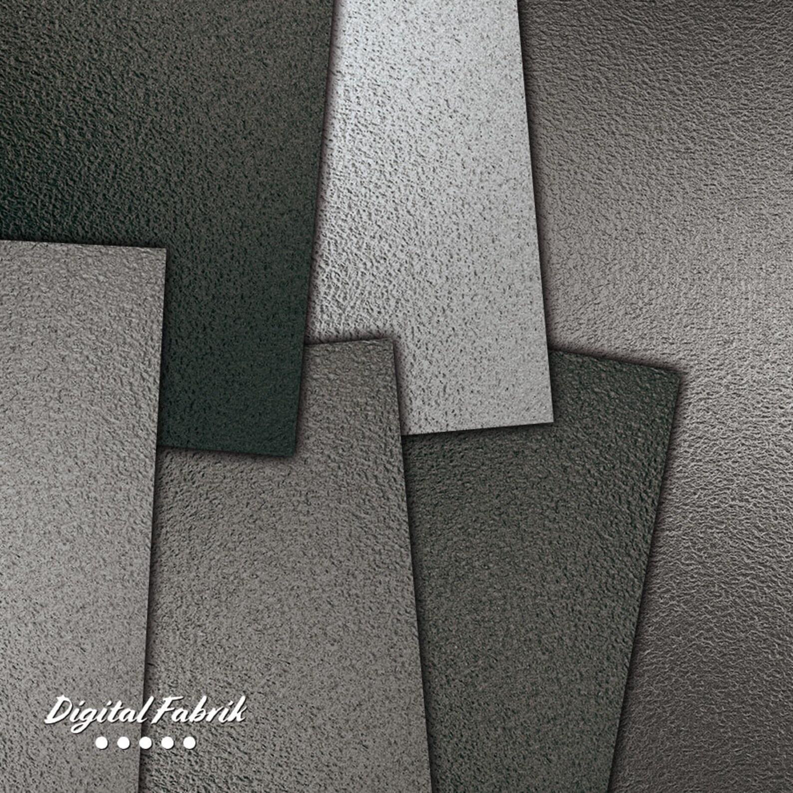 Black Metallic Foil Scrapbook Papers, 12 Digital Papers, Black Digital ...