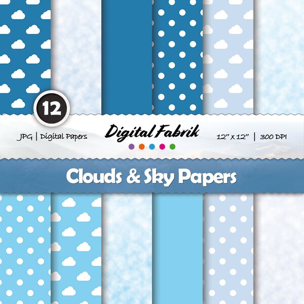 Paper Clouds - Etsy