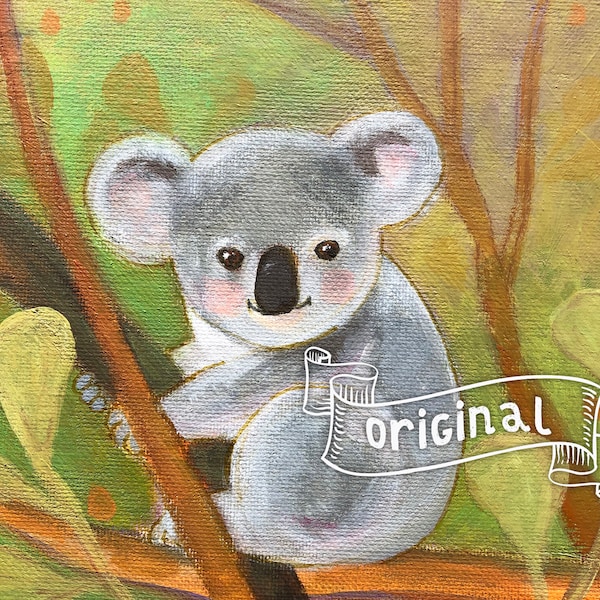 Koala Painting - Etsy