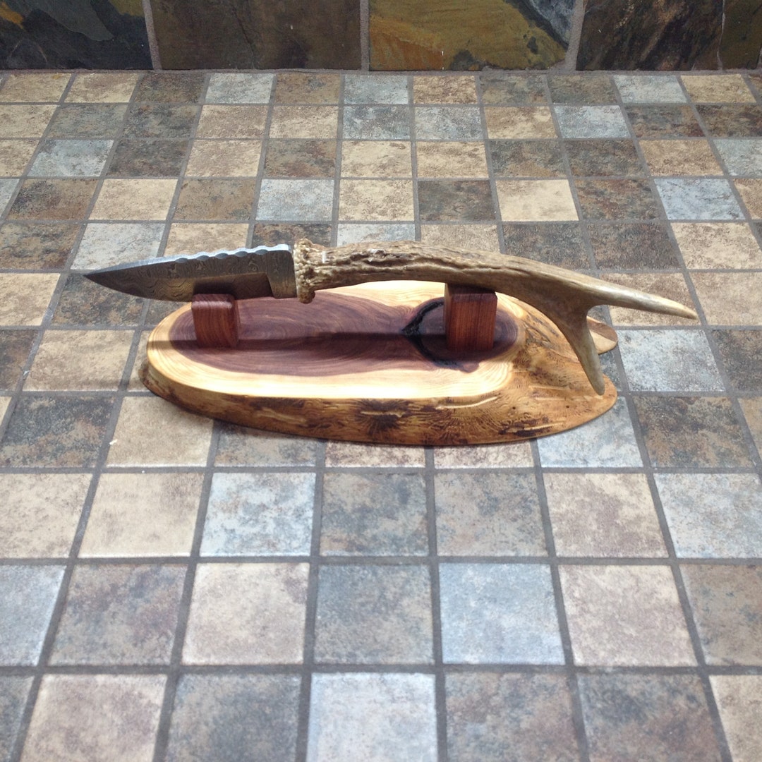 Knife Display Rustic, Knife Holder,knife Display Wood, Knife Display ...