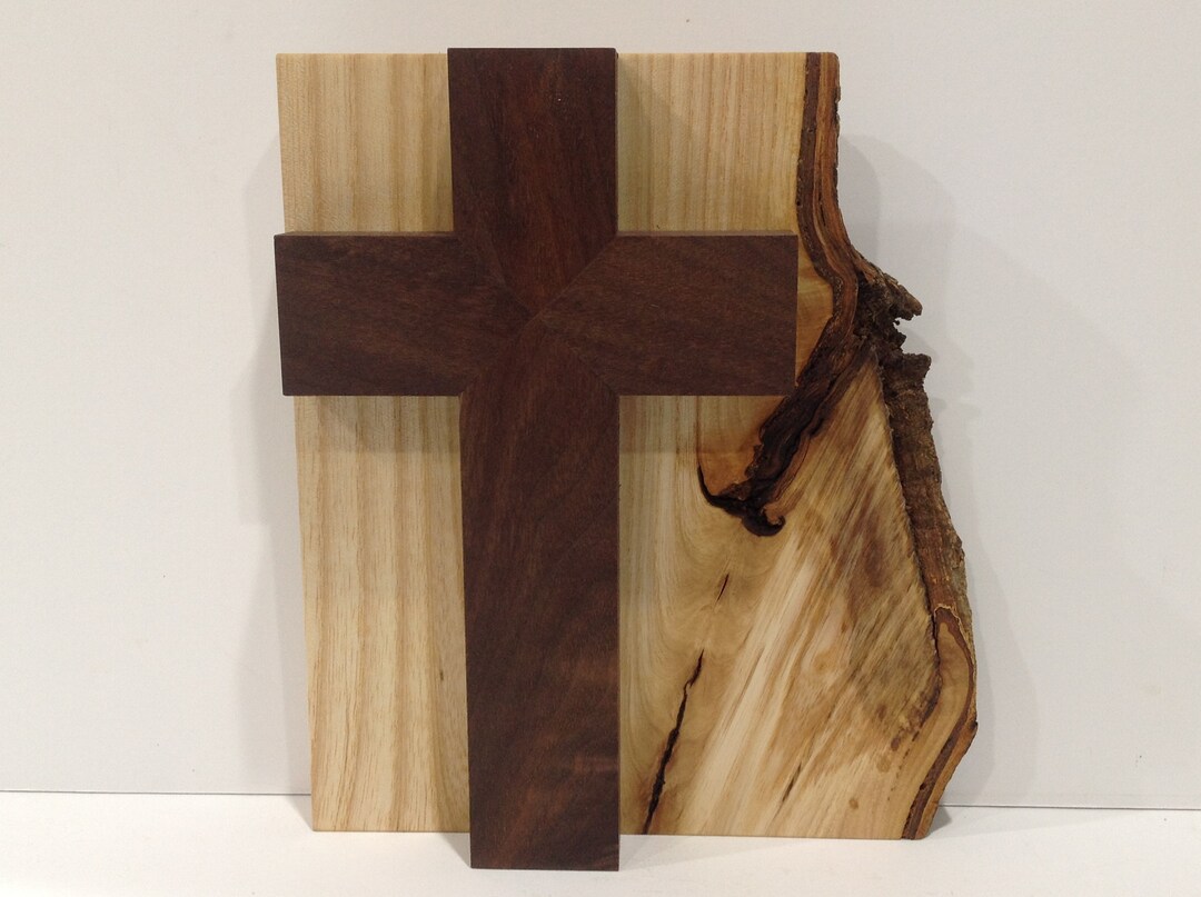 Rustic Cross, Wooden Cross, Handcrafted Cross, Religious Gift, Cross ...