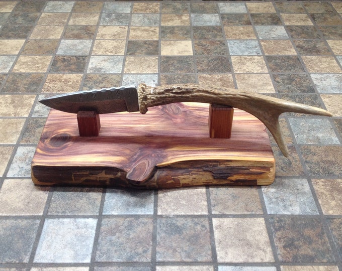 Knife Display Rustic, Knife Holder,knife Display Wood, Knife Display ...