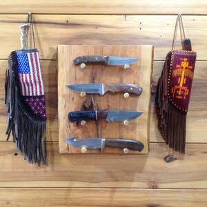 Knife Display Unique, Knife Display Rustic, Knife Holder, Knife Display ...