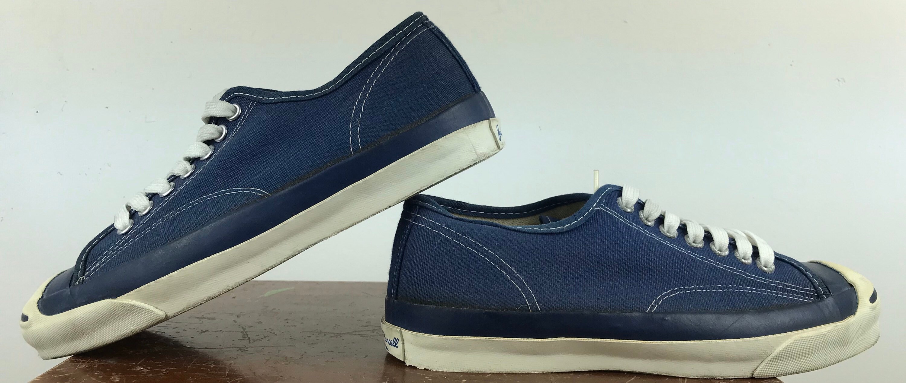 Vintage 70s CONVERSE JACK PURCELL Blue Navy - Etsy