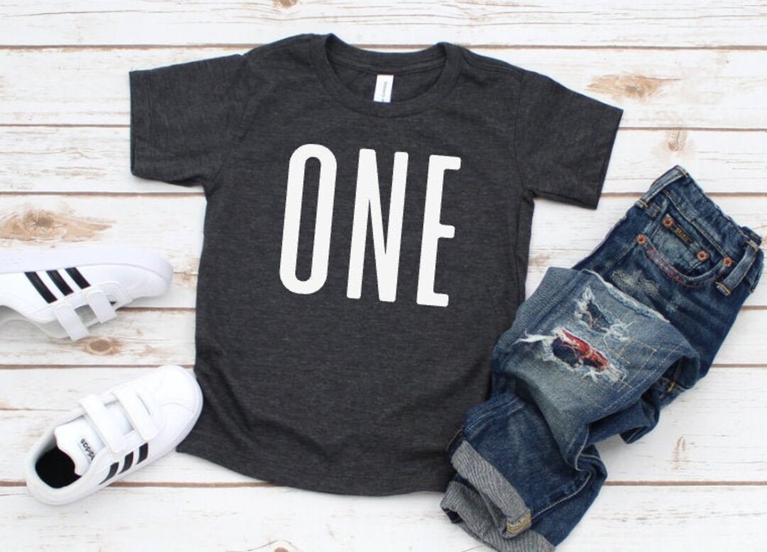 First Birthday Shirt Birthday Shirt One Shirt Boy - Etsy
