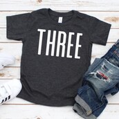 Third Birthday Shirt Birthday Shirt Three Shirt Boy - Etsy