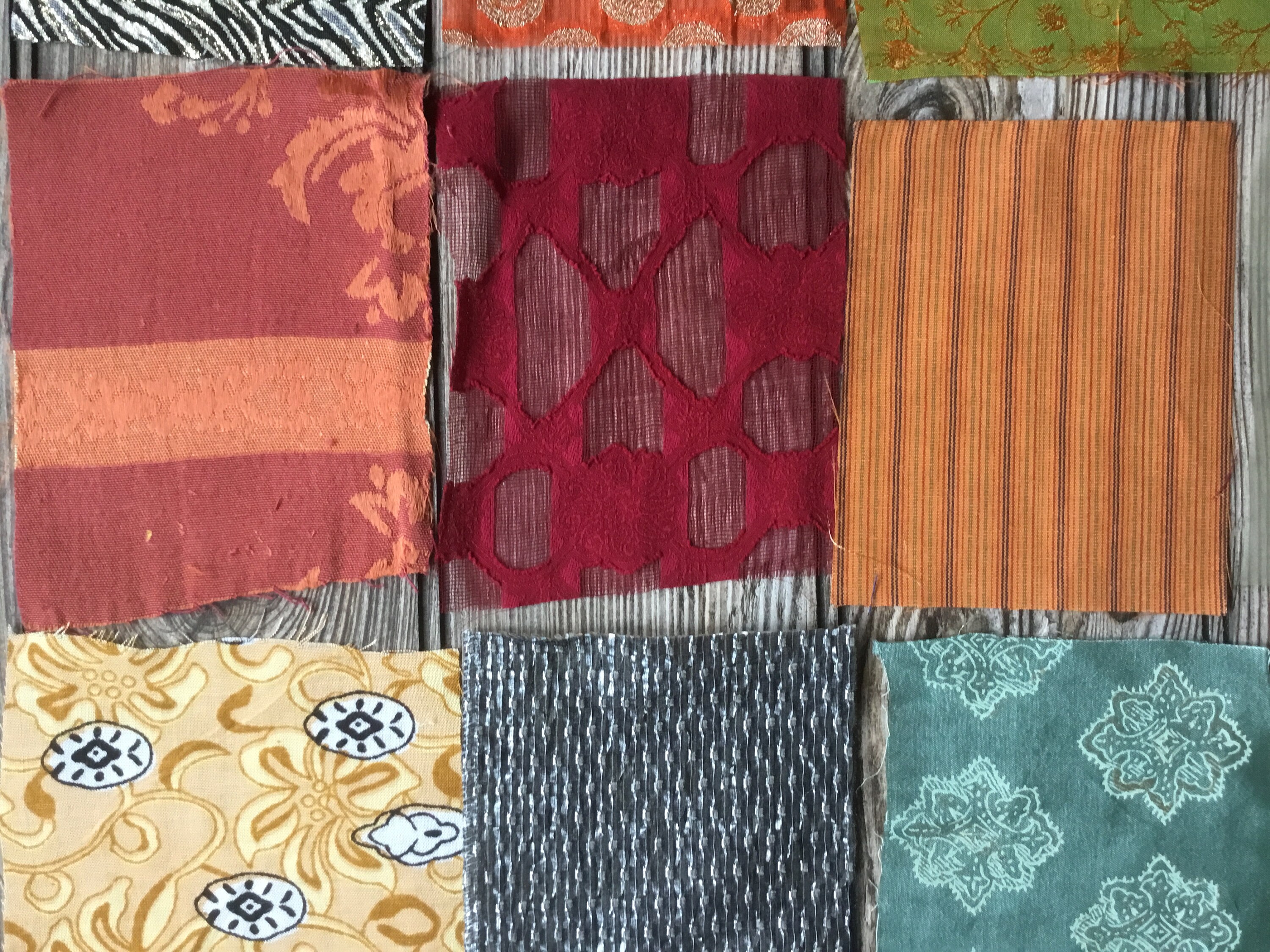 Sari Remnants Boho Bundle Saree Fabric Scraps Craft | Etsy