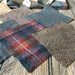 10 of 5 Square Vintage Wool Fabric Pieces for Craft - Etsy