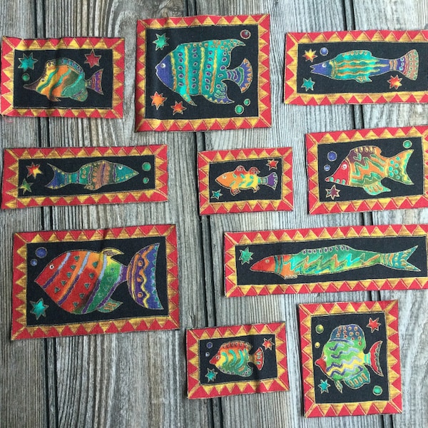 Fish Appliques - Etsy