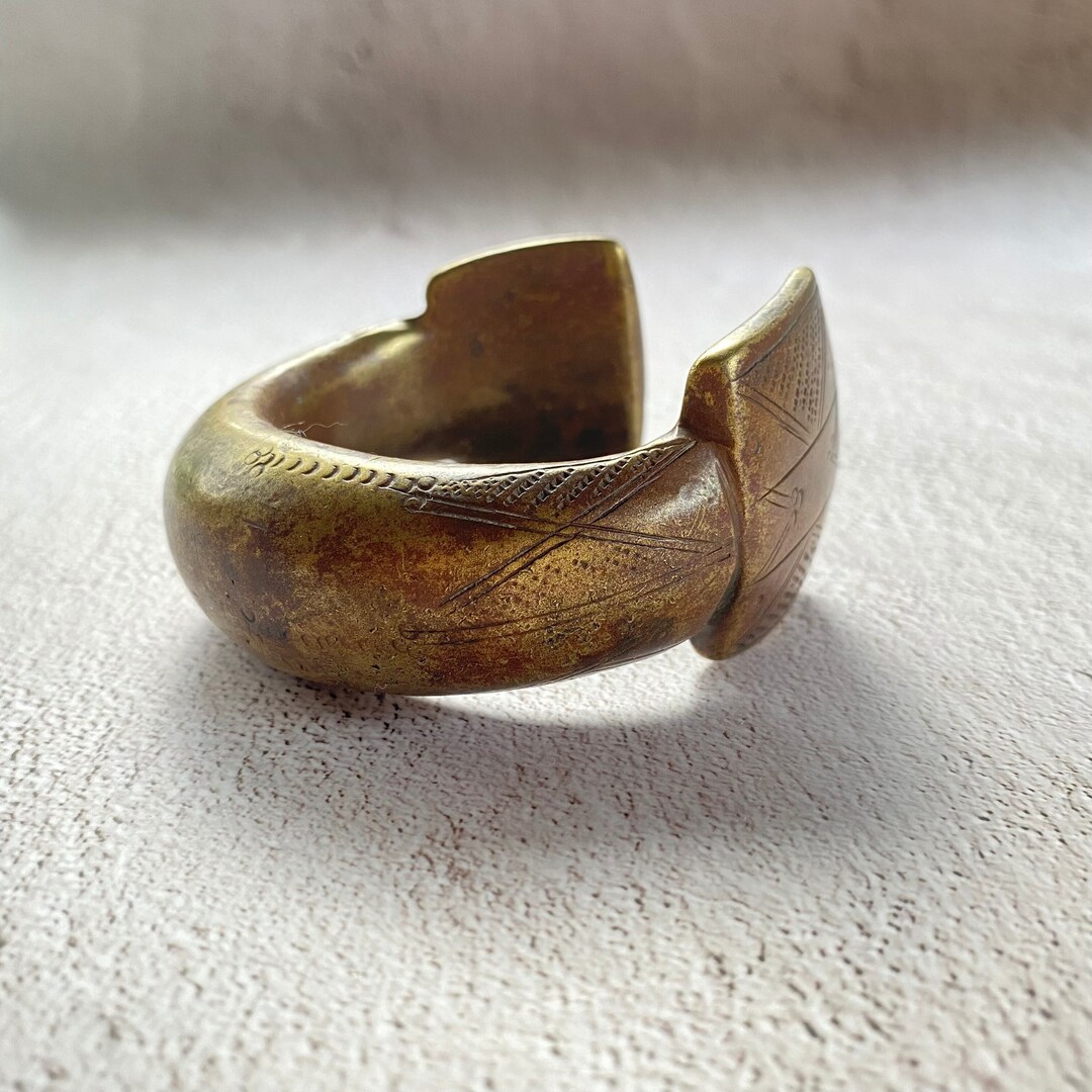 Antique African Currency Bangle From Niger Dogon Baoulé Manilla ...