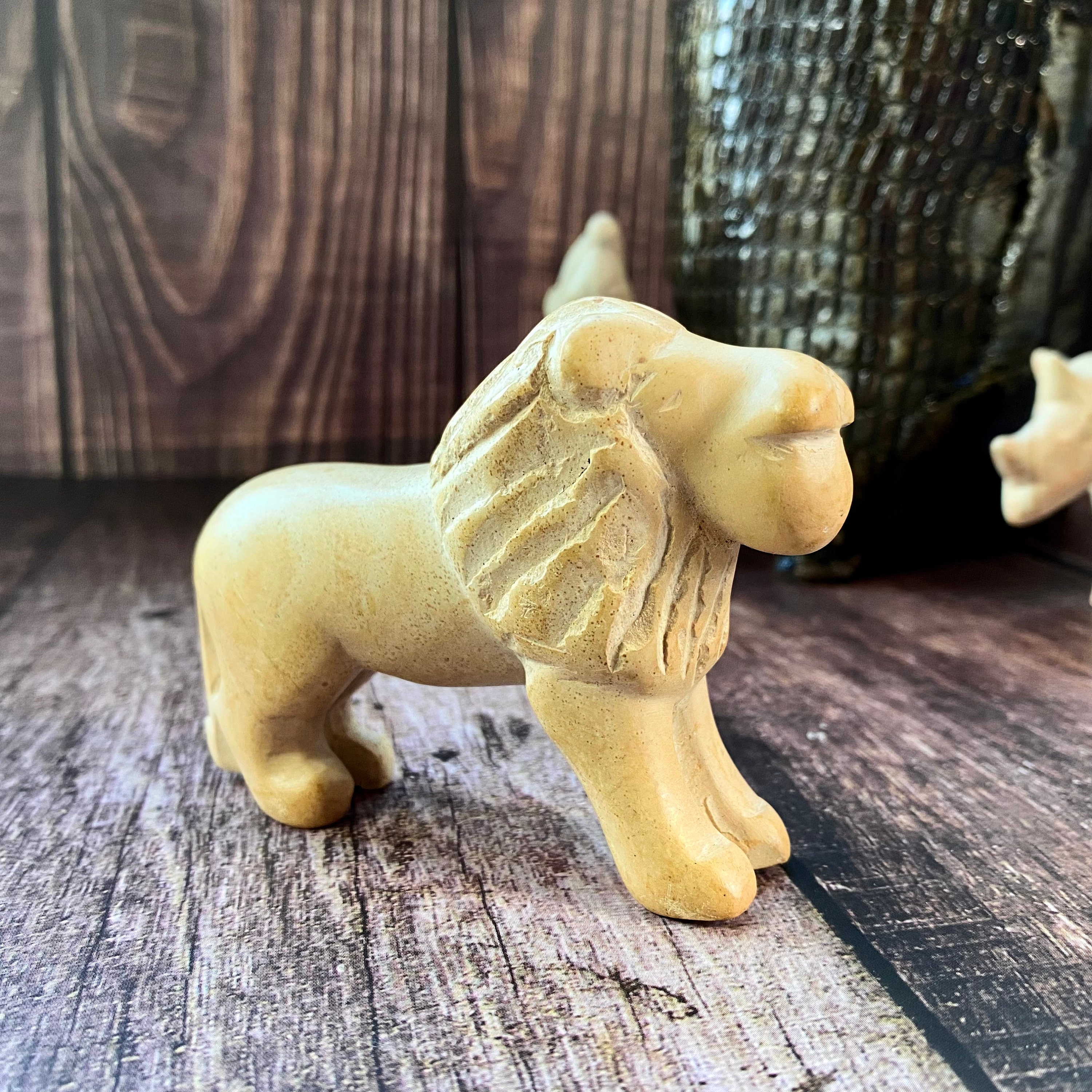 Soap Carving Lion
