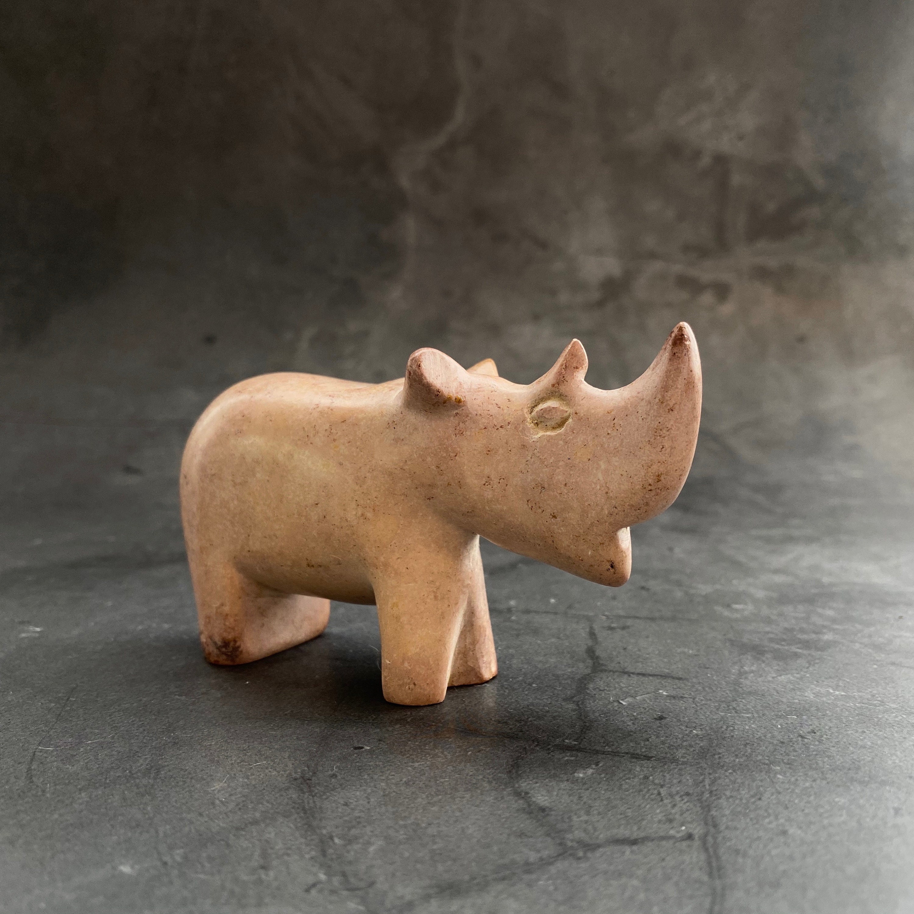Sculpture Rhinoceros Figurine Rhino Carving Gemstone Rhinos Stone Love ...