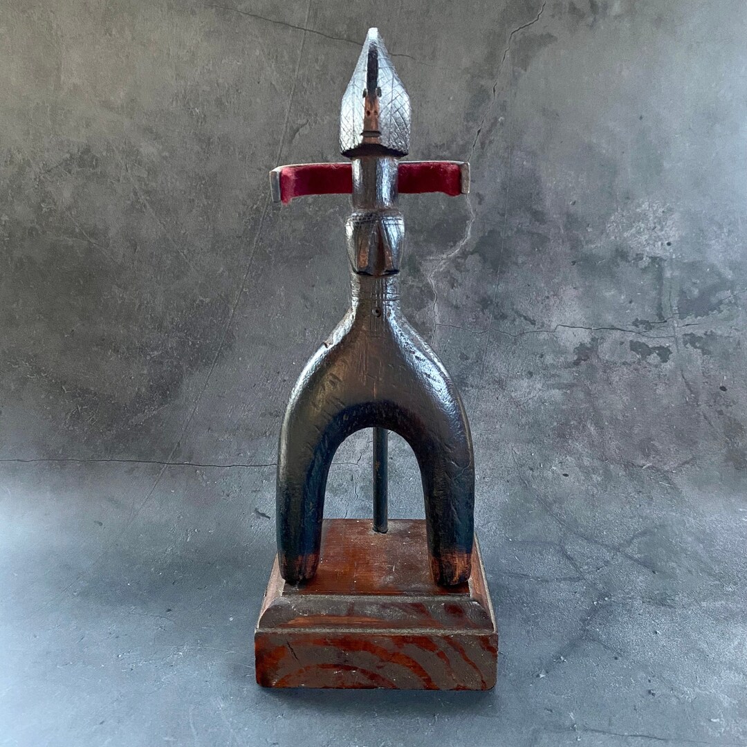 African Slingshot With A Female Figure From Burkina Faso - African ...