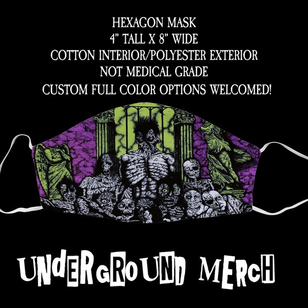 The Fiend Mask - Etsy